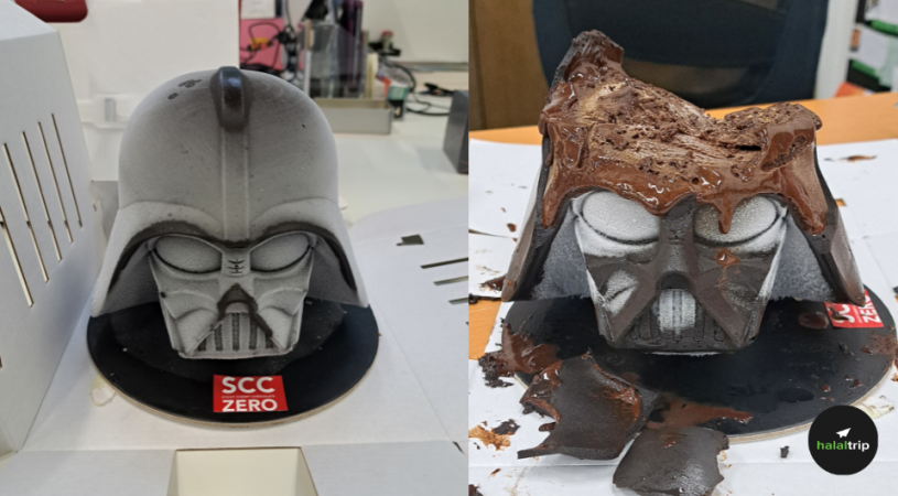 Swensen’s 3D Darth Vader Ice Cream Cake: A Chocolate Treat That’s Out ...